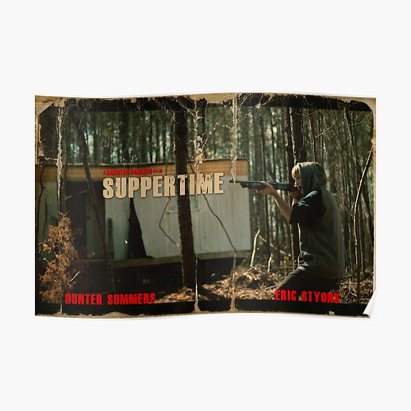 "Suppertime Poster" Poster for Sale by HauntedPamlico | Redbubble
