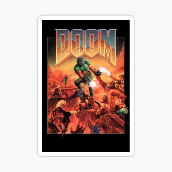 Doom Stickers | Redbubble