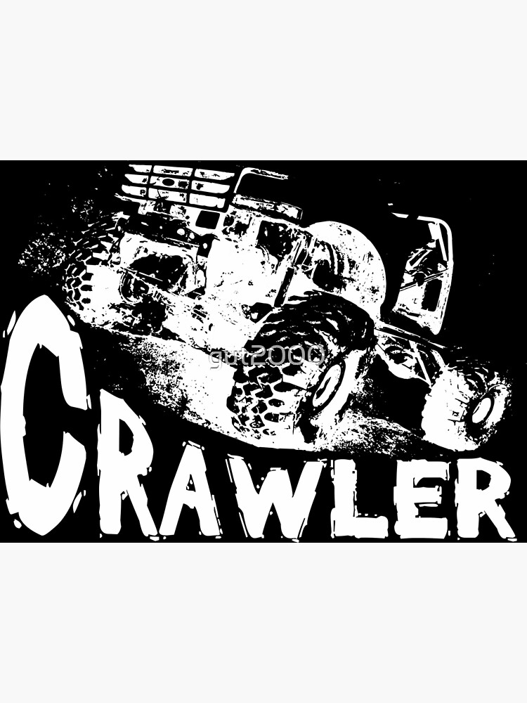 " A distressed rc rock crawling offroad design" Poster by gut2000 ...