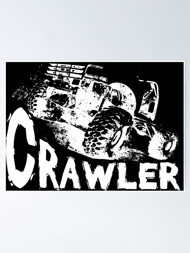 " A distressed rc rock crawling offroad design" Poster by gut2000 ...
