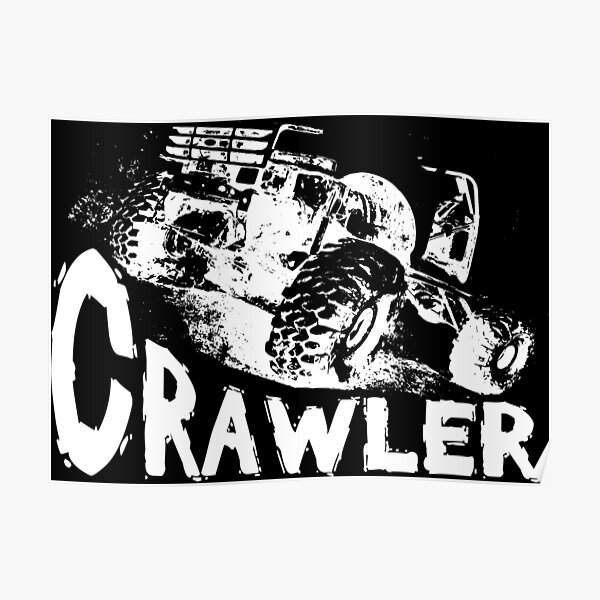 " A distressed rc rock crawling offroad design" Poster by gut2000 ...