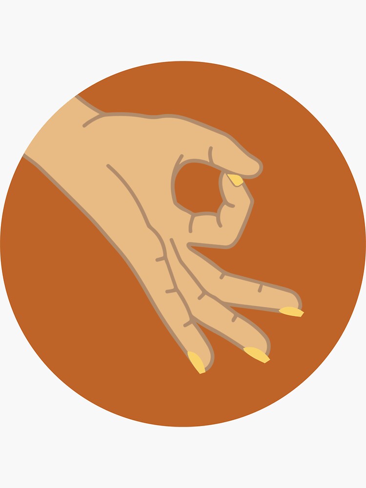 "Got'Em hand sign" Sticker for Sale by DandyDaryn | Redbubble