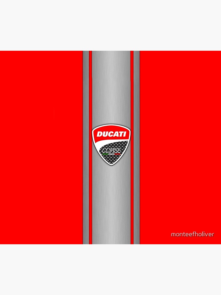 "red car logo" Poster for Sale by monteefholiver | Redbubble