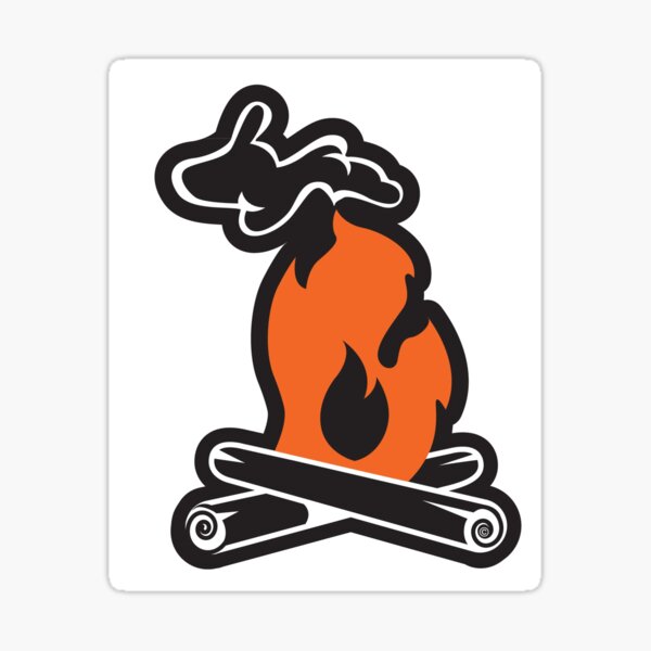 "Michigan Fire" Sticker for Sale by greinerdw1 | Redbubble