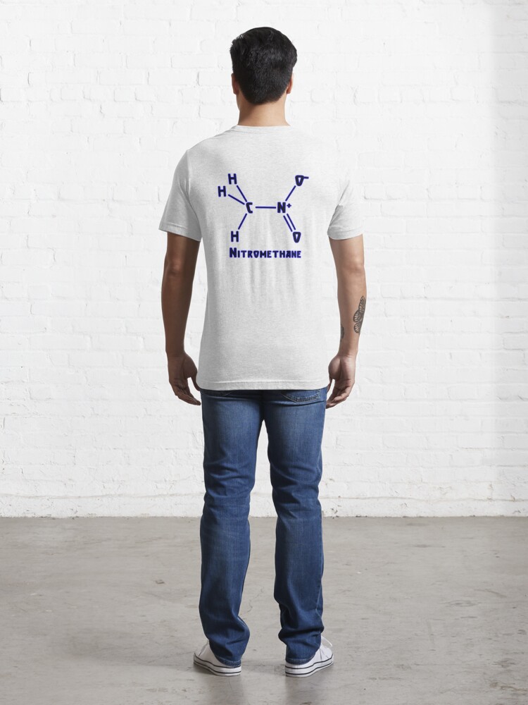 "Nitromethane Black & Blue" T-shirt for Sale by dagnabit | Redbubble ...