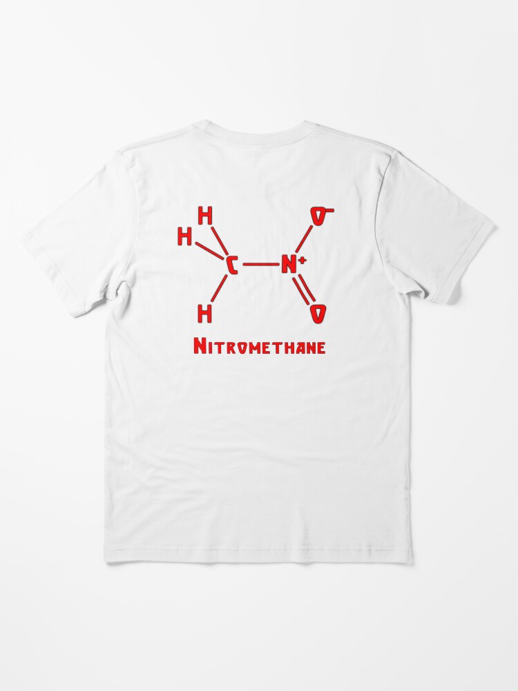 "Nitromethane Red & Black" T-shirt for Sale by dagnabit | Redbubble ...