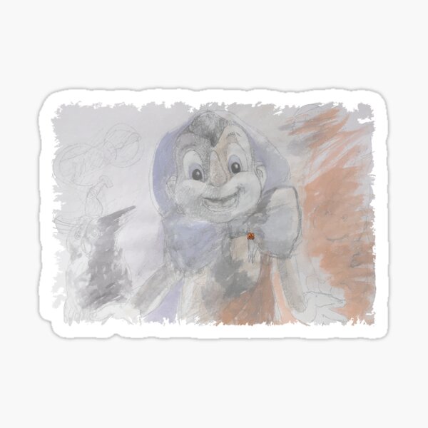 "PINOCCHIO My Childhood Friend (Original Watercolors Drawing by ...
