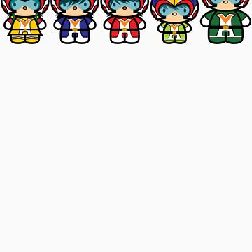 "Chibi-Fi Voltes Team" Essential T-Shirt for Sale by Eozen | Redbubble