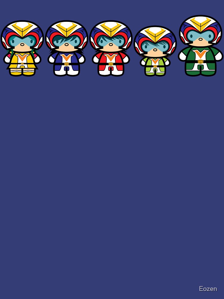 "Chibi-Fi Voltes Team" T-shirt for Sale by Eozen | Redbubble | japan t ...