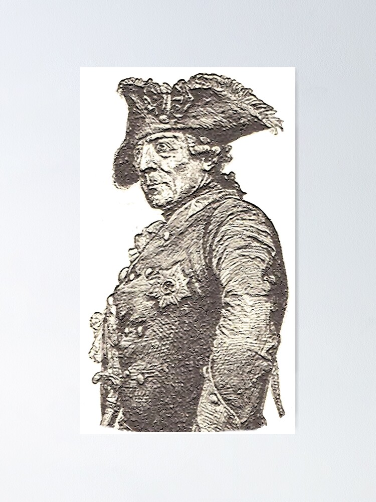 "Frederick the Great...the iconic portrait by Menzel" Poster by ...