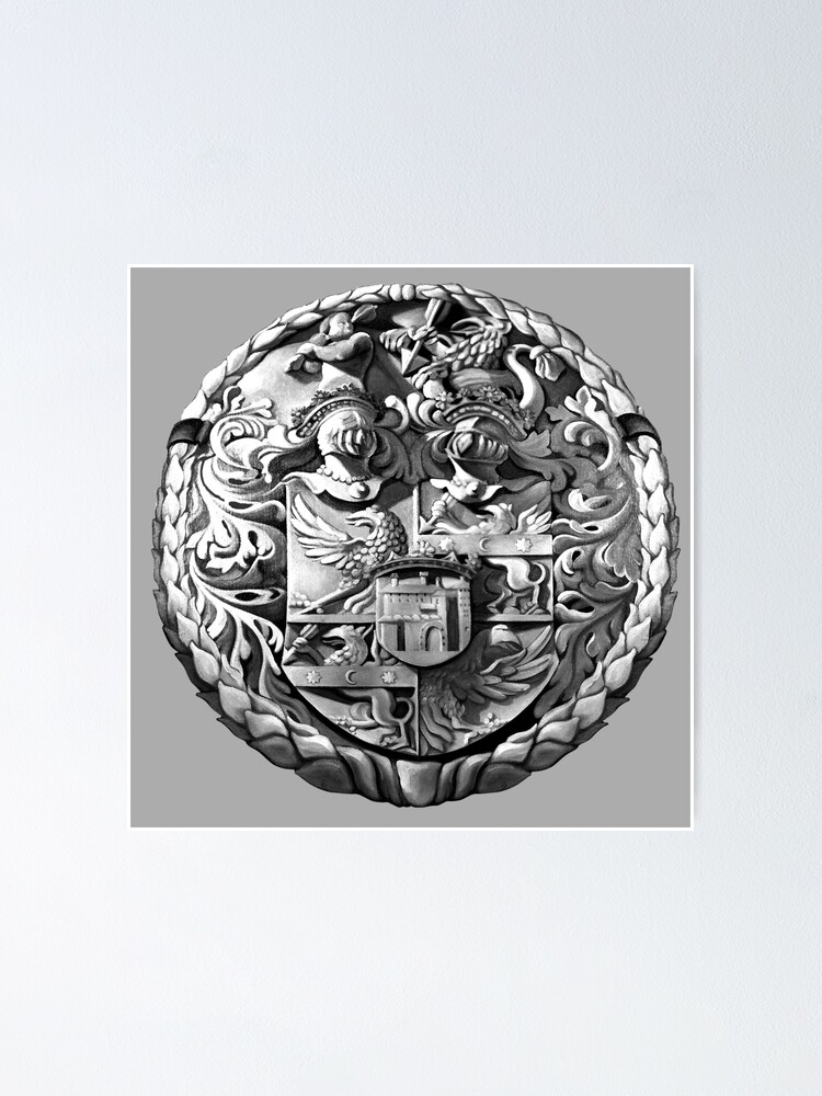 Póster «Escudo de armas de Genetti (Stemma)» de GenettiFamily | Redbubble