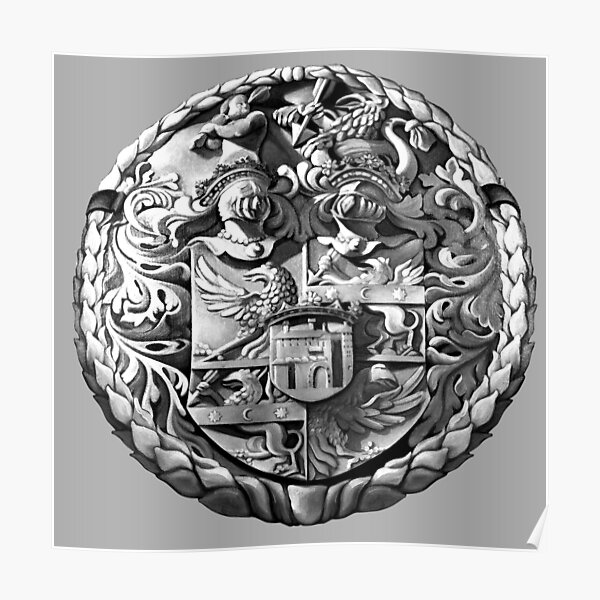Póster «Escudo de armas de Genetti (Stemma)» de GenettiFamily | Redbubble