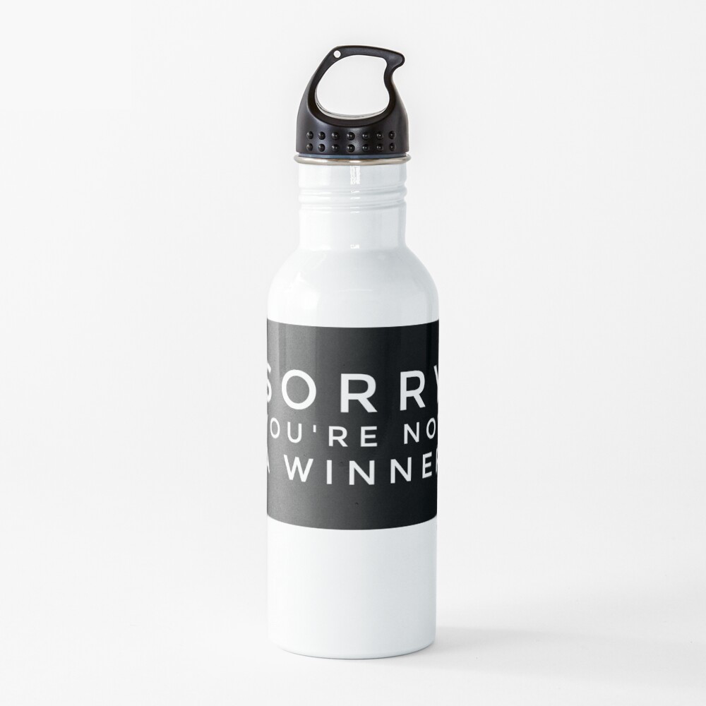 "Sorry you're not a winner, Enter Shikari" Water Bottle for Sale by ...