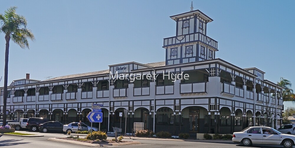 "Victoria Hotel, Goondiwindi, Queensland" by Margaret Hyde | Redbubble