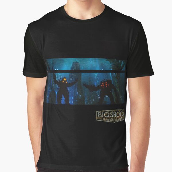 "BioShock in a Fish Tank" Graphic T-Shirt for Sale by thewitchempress ...