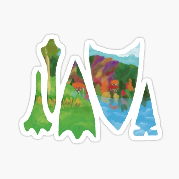 "A landscape of arrowheads" Sticker for Sale by Raffiki | Redbubble