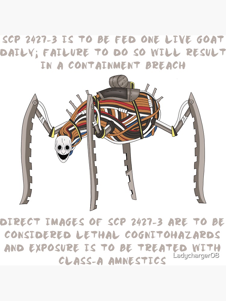 "SCP - 2427-3" Magnet for Sale by Ladycharger08 | Redbubble