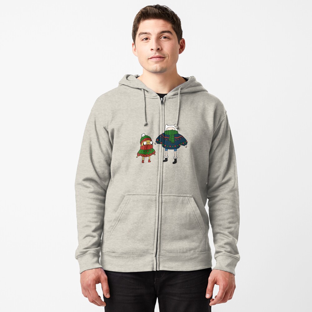 "Finn and Jake Christmas Sweaters" Sticker for Sale by Kimiwarui ...
