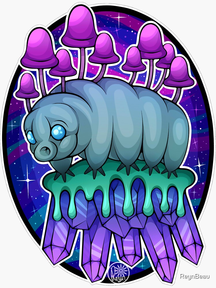 "Tardigrade" Sticker by ReynBeau | Redbubble