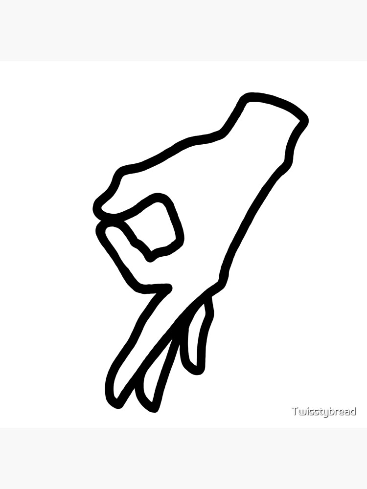 "Finger Circle" Art Print for Sale by Twisstybread | Redbubble