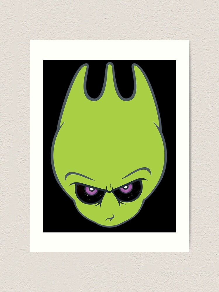 "Vintage Green -Super Alien Sporky!" Art Print for Sale by ...