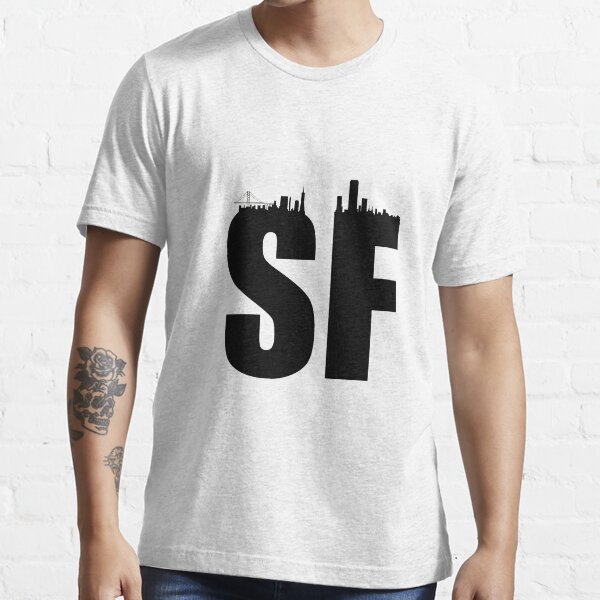 "SF-Skyline" T-shirt for Sale by HannnahFraymann | Redbubble | sf t ...