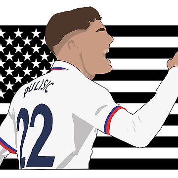 "Christian Pulisic US Flag" Art Board Print for Sale by Hevding | Redbubble