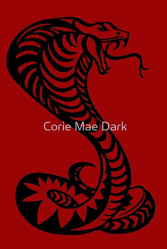 "King Cobra | Snake Design" by Corie Mae Dark | Redbubble