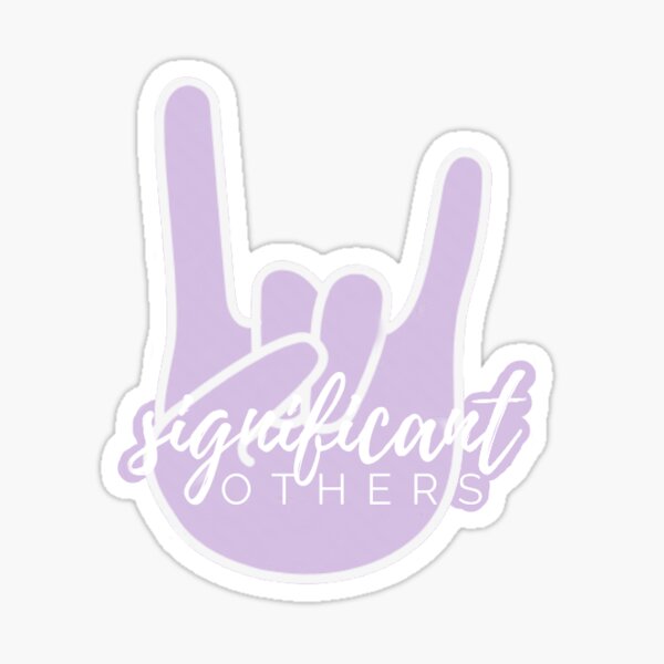 "Significant Others Sticker" Sticker for Sale by medillcat | Redbubble