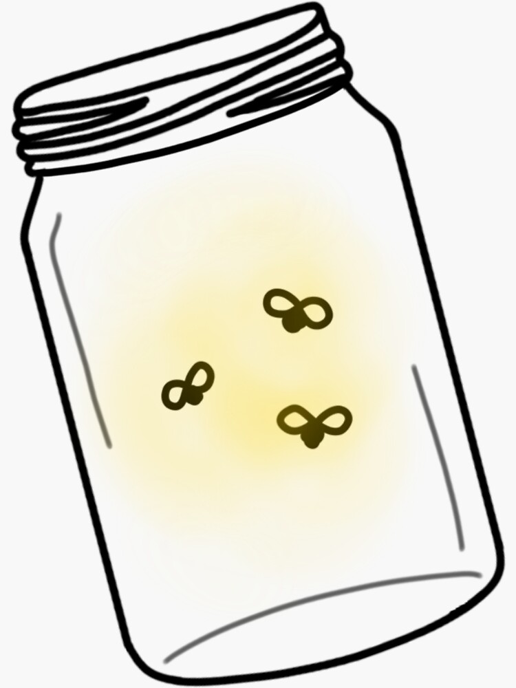 "firefly jar" Sticker by ksooxing | Redbubble