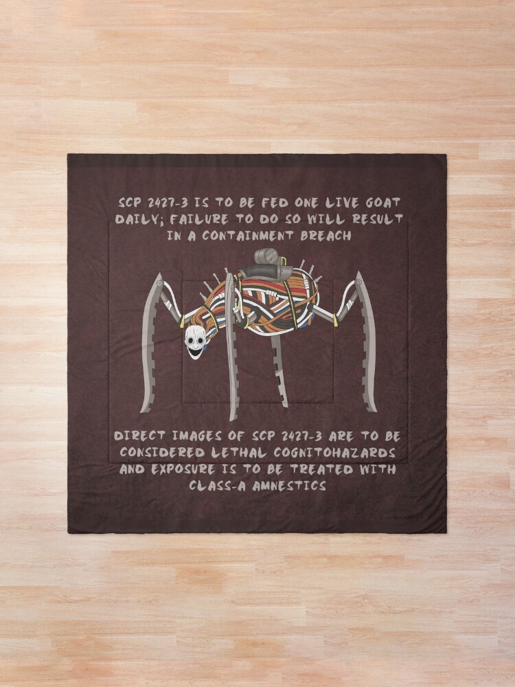 "SCP - 2427-3" Comforter for Sale by Ladycharger08 | Redbubble