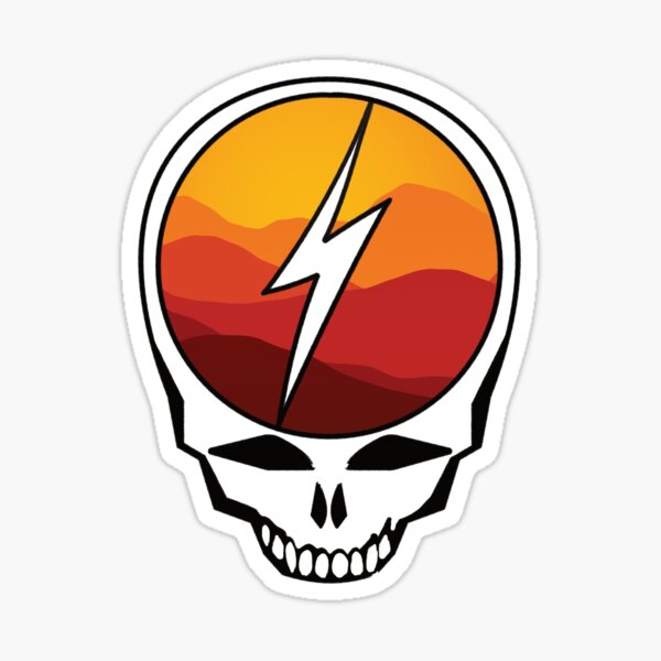 Bolt Face Stickers | Redbubble