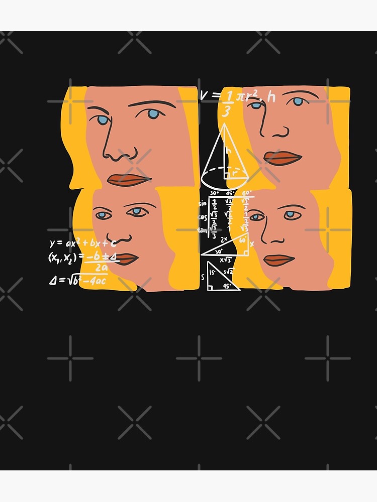 "Math Woman Meme" Art Print for Sale by isstgeschichte | Redbubble