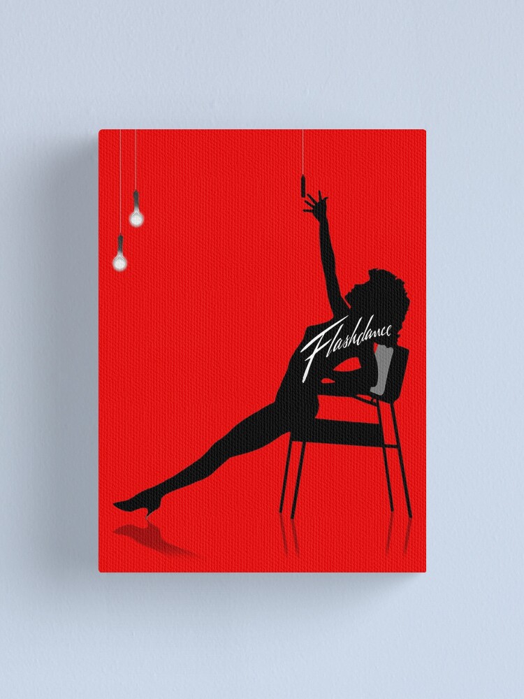 "Flashdance" Canvas Print for Sale by sandnotoil | Redbubble
