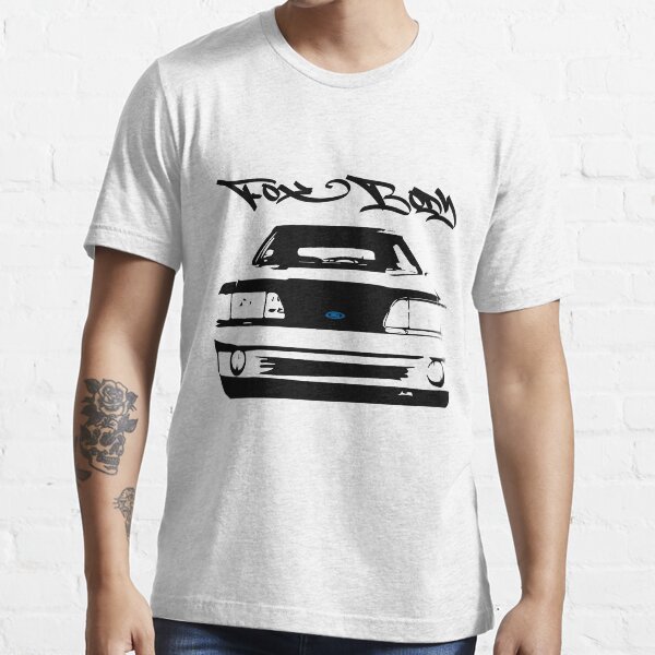 "Retro Fox Body Mustang" T-shirt for Sale by FromThe8Tees | Redbubble ...