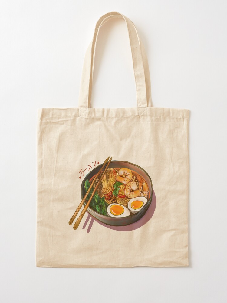 "Japanses Ramen Noodles Bowl" Tote Bag for Sale by Wieskunde | Redbubble