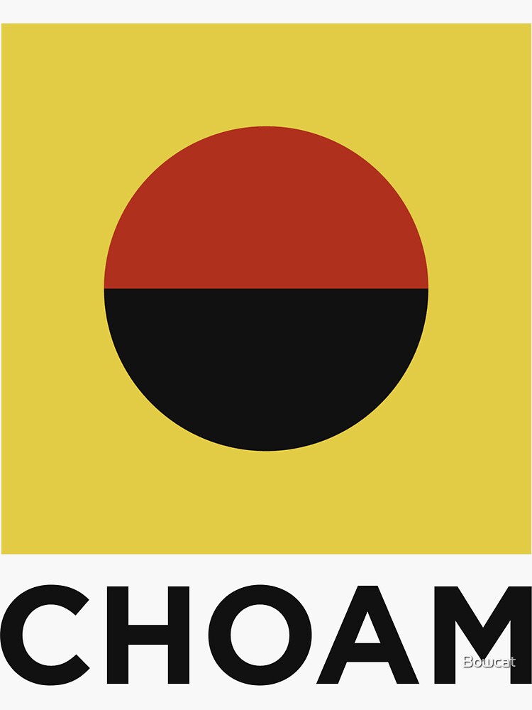 "CHOAM" Sticker for Sale by Bowcat | Redbubble