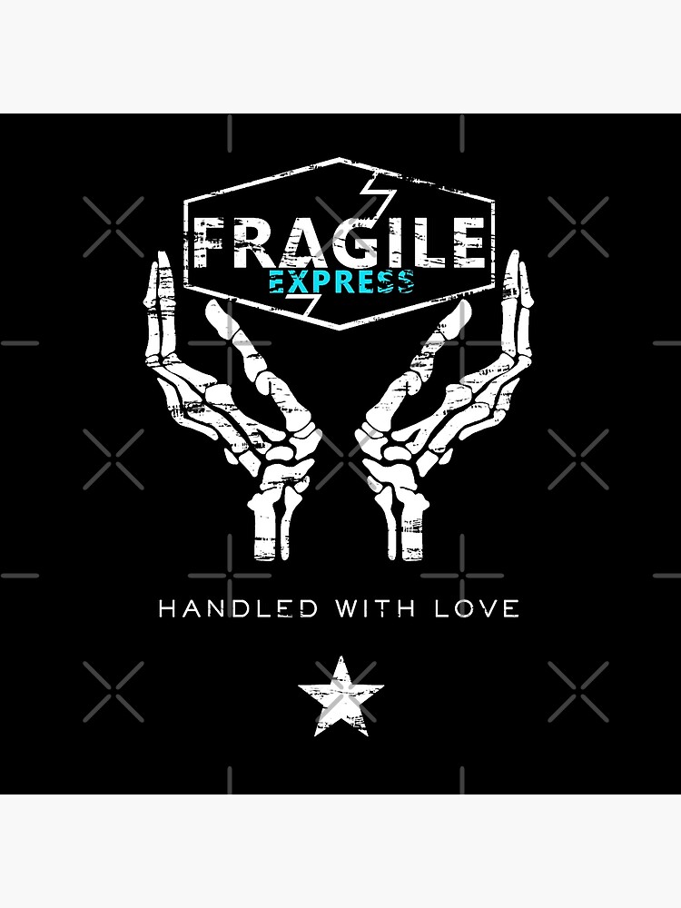 "Fragile Express" Poster by Mecanicarts | Redbubble