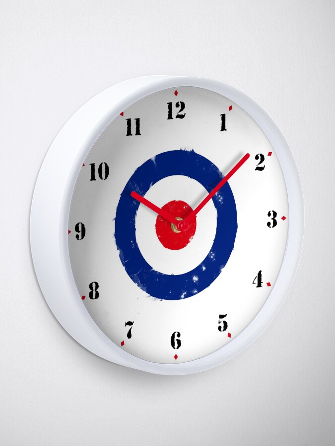 "Roundel RAF" Clock by BetterDIY | Redbubble