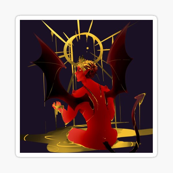"Fallen" Sticker for Sale by RollingPenguin | Redbubble