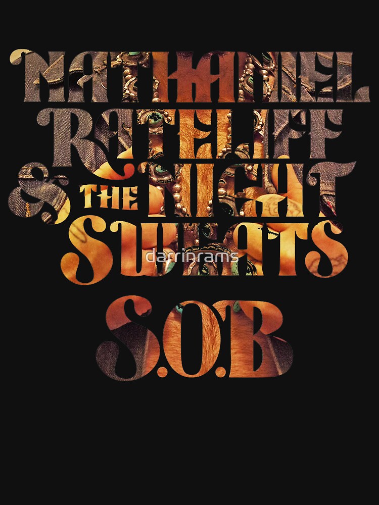 "nathaniel rateliff sob tour 2020 bedakan" T-shirt for Sale by ...