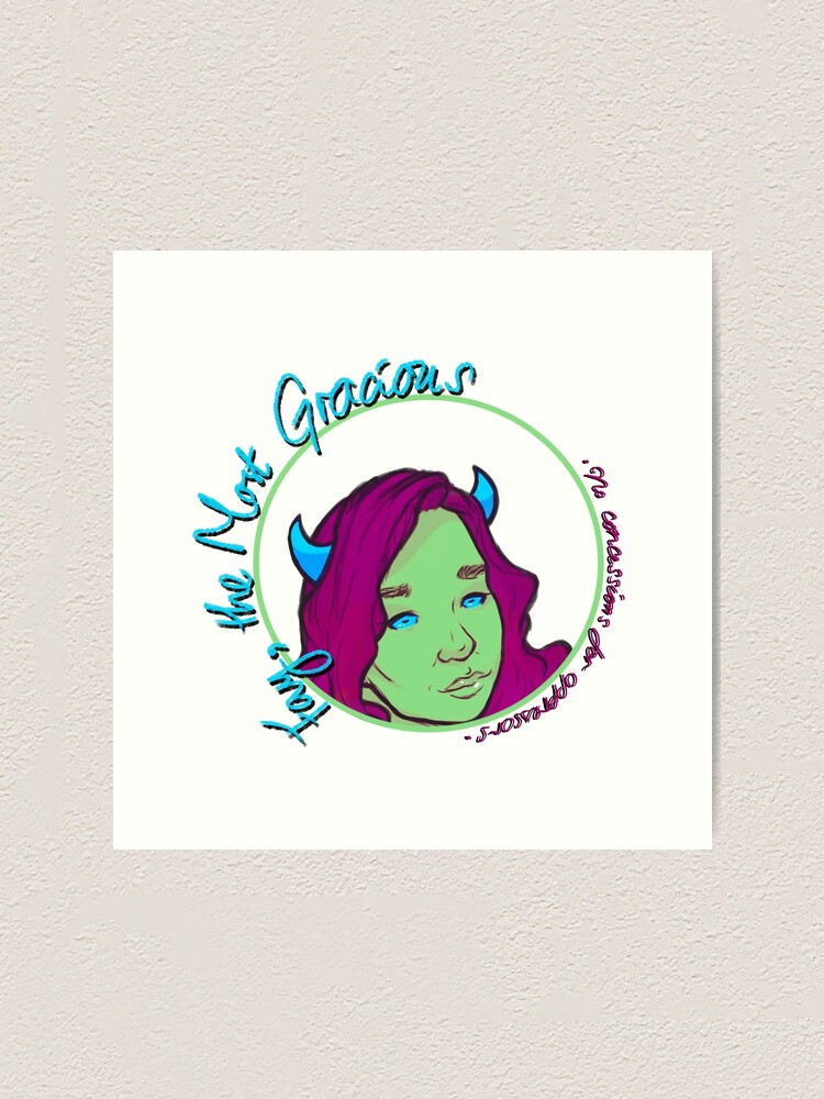 ""Fay, the Most Gracious" Logo" Art Print by faymostgracious | Redbubble