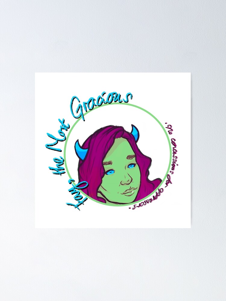 ""Fay, the Most Gracious" Logo" Poster for Sale by faymostgracious ...