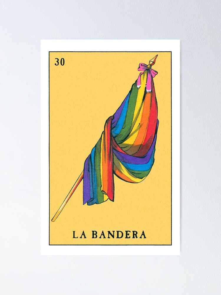 "La Bandera" Poster for Sale by felixdeon | Redbubble