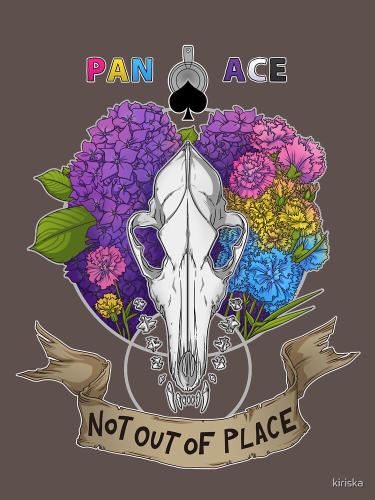 "Pan+Ace - Not Out of Place" T-shirt for Sale by kiriska | Redbubble ...