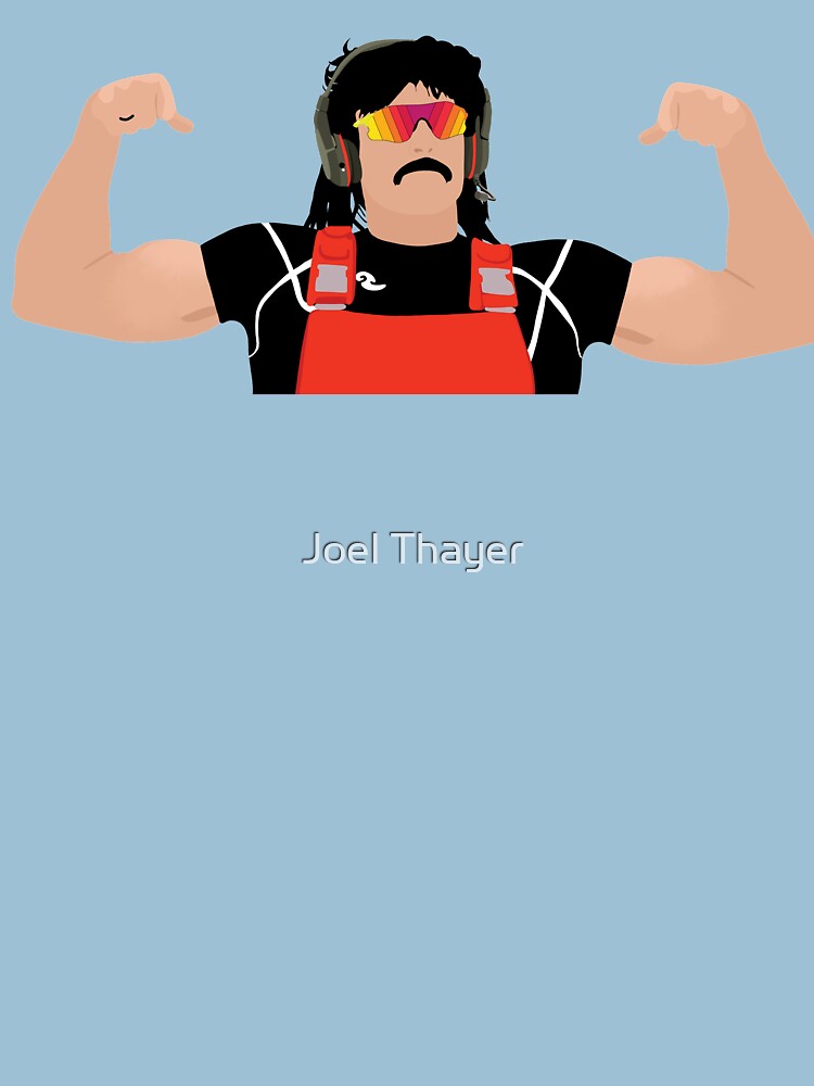 "Dr. Disrespect" T-shirt for Sale by JoelThayer | Redbubble | dr ...