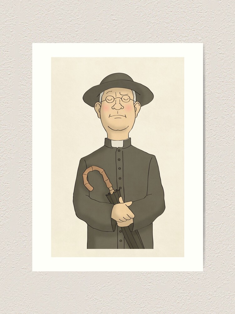 "Father Brown" Art Print for Sale by carlbatterbee | Redbubble