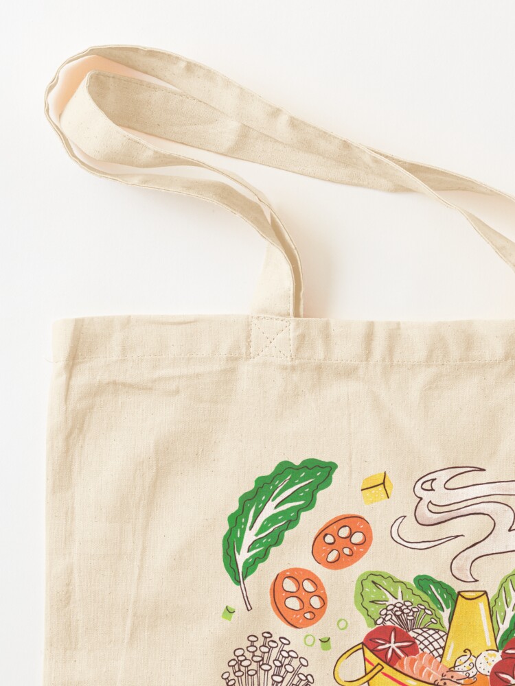 "Hot Pot Shabu Shabu Chinese Japanese Soup Cuisine " Tote Bag for Sale ...