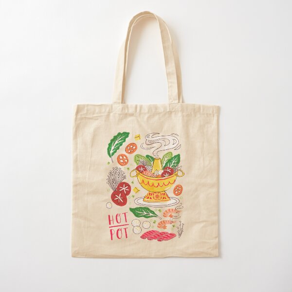 "Hot Pot Shabu Shabu Chinese Japanese Soup Cuisine " Tote Bag for Sale ...