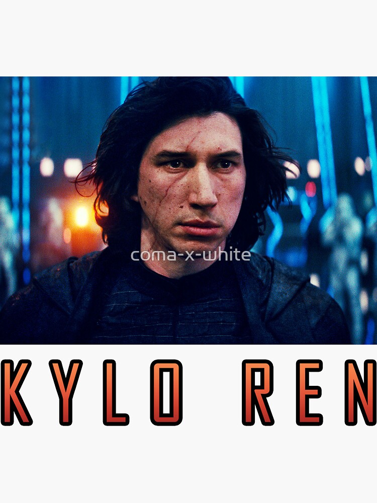 "Adam Driver Blue & Red Design Edit 2019" Sticker for Sale by coma-x ...